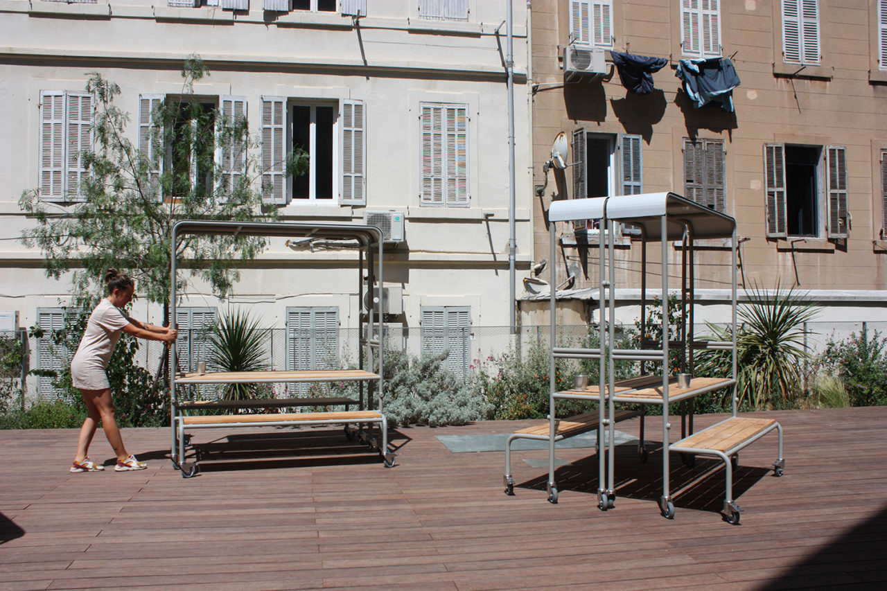 Mobilier modulable - Les Marsiens