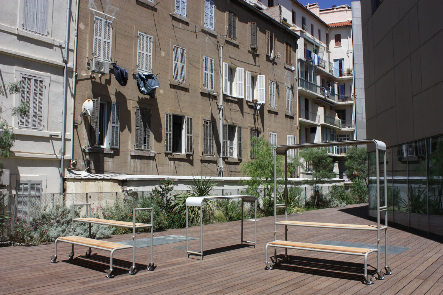 Mobilier modulable - Les Marsiens