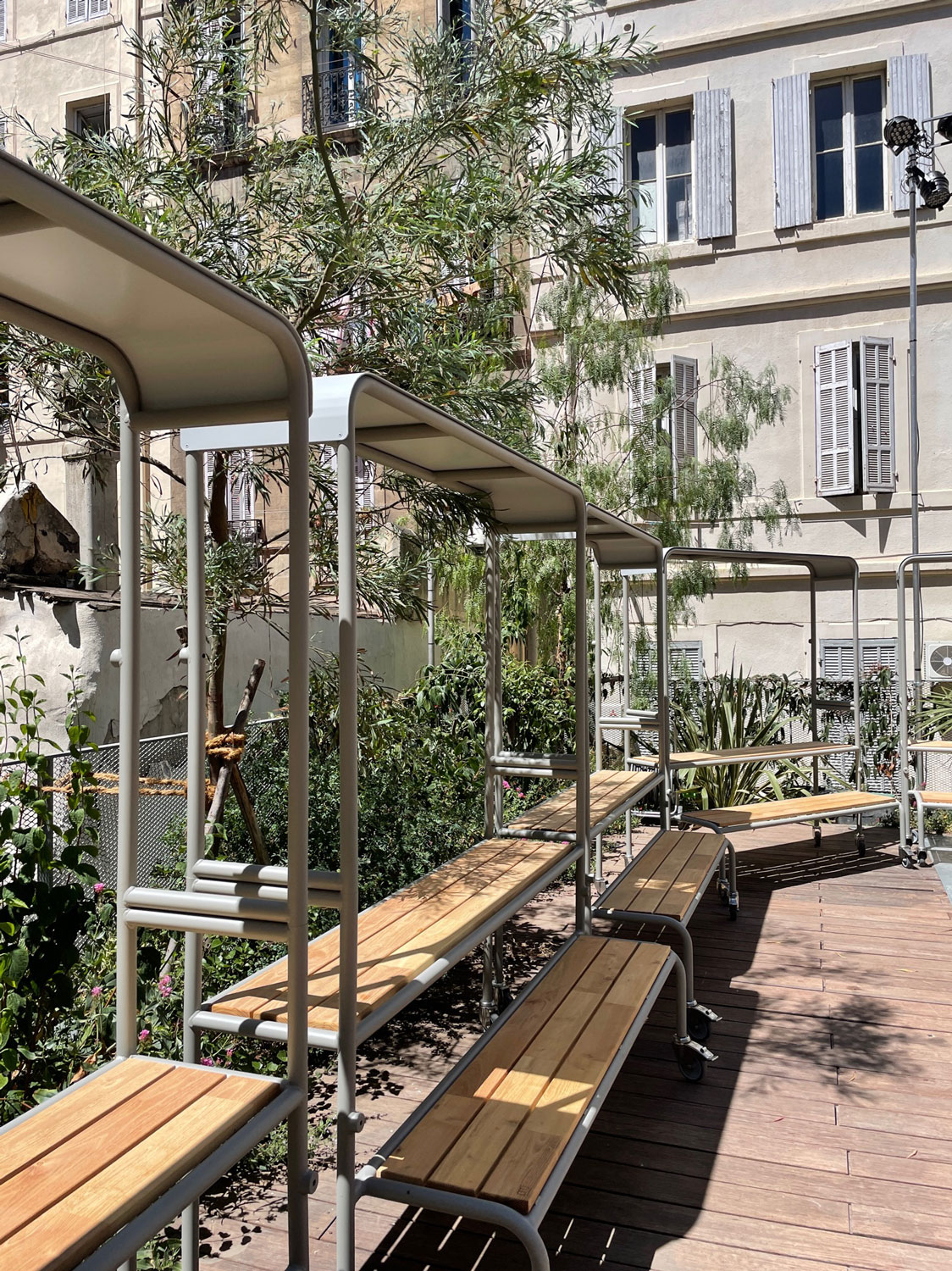 Mobilier modulable - Les Marsiens